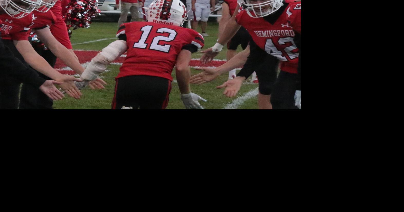 Jacob Bryner rushes for three touchdowns to lead Hemingford