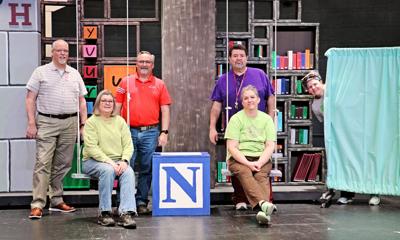 Set design team behind 'Matilda' bringing magic to the stage