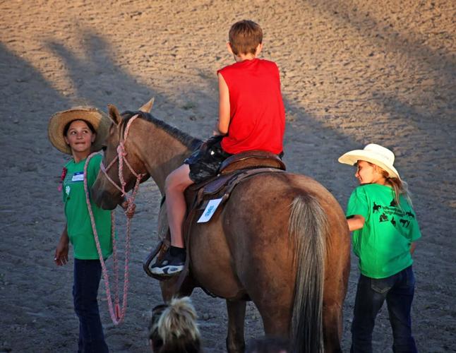 Bit N Spur 4-H Club welcomes Camp Scott youth to horse show