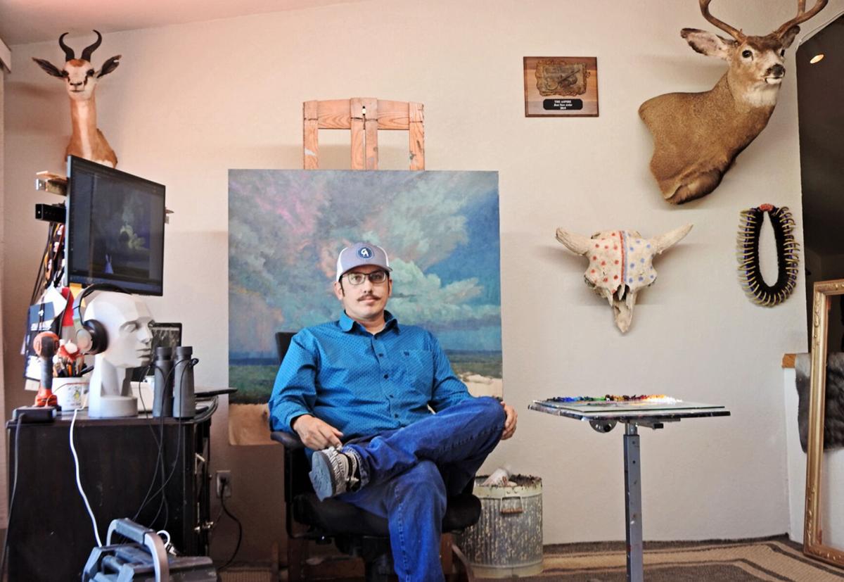 Local artist captures 'romantic grittiness of the west,' showing in renowned Cheyenne Frontier ...