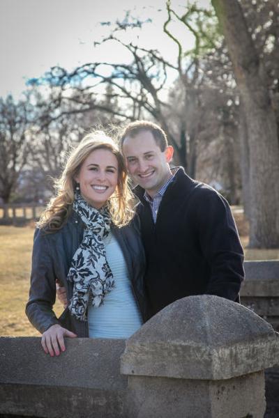 Kelly Mathies and Chris Himes