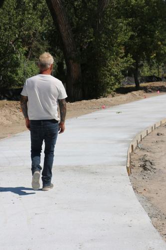 Crews making good progress on Monument Pathway