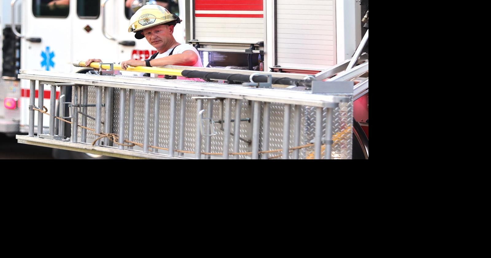 Seven people displaced by Gering fire