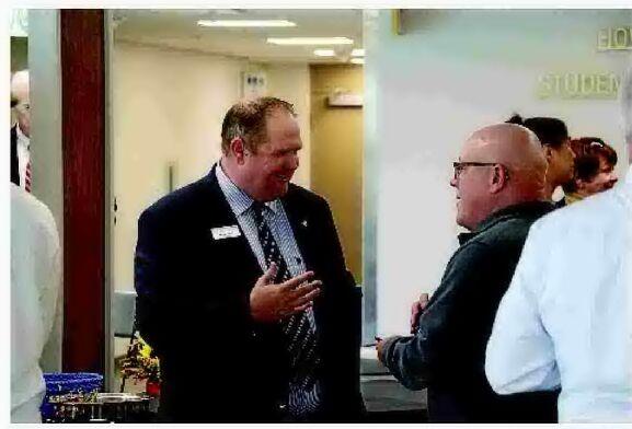 WNCC hosts meet and greet with president Greg Dart