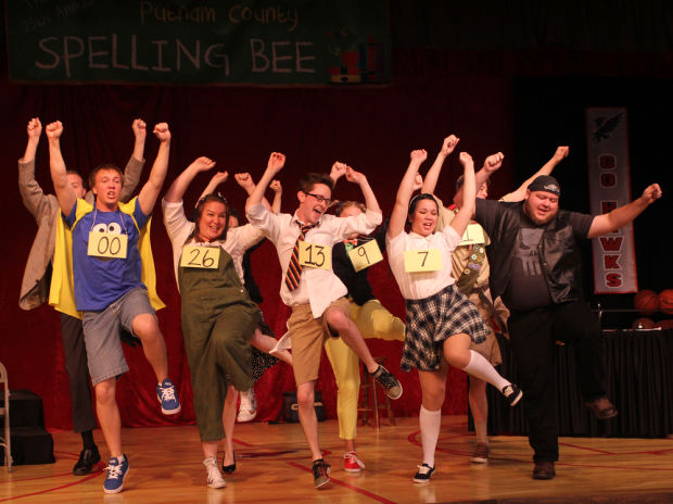 Spelling Bee contestants take the stage