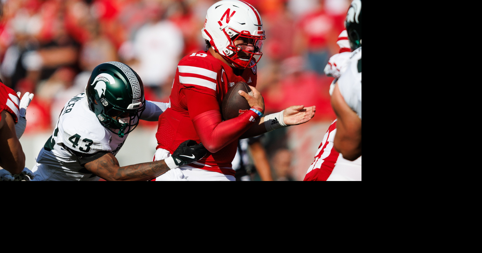 Tom Shatel: Nebraska's offense struggled — and not just along the O-line