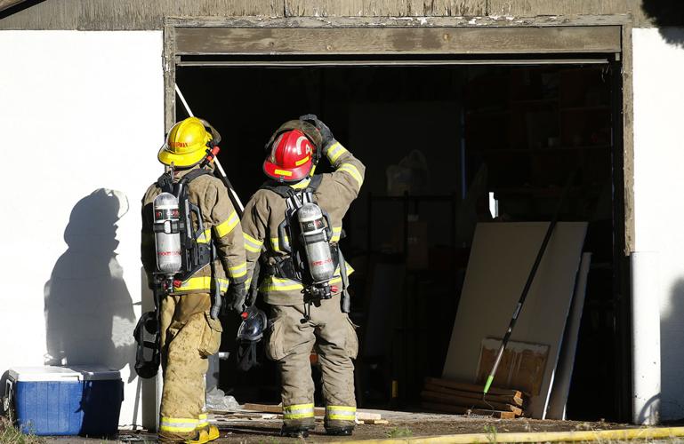 Minatare man displaced after fire
