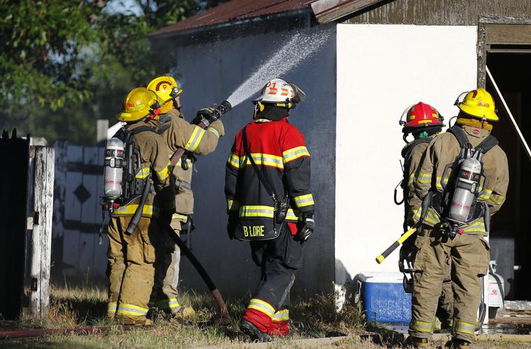 Minatare man displaced after fire