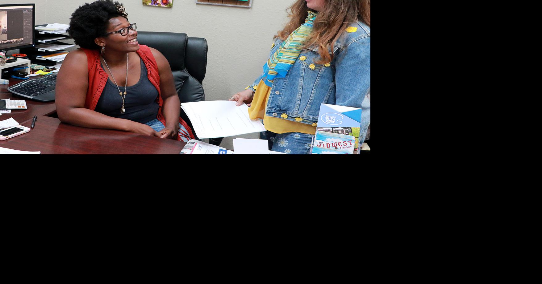 Stephanie Coley, new program manager at Western Nebraska Arts Center ...