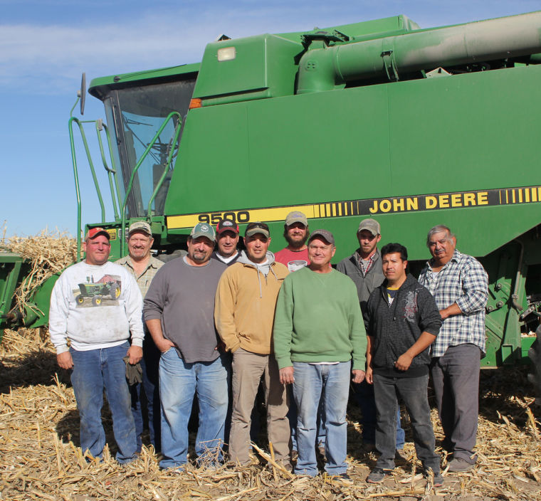 Helping out a neighbor for harvest
