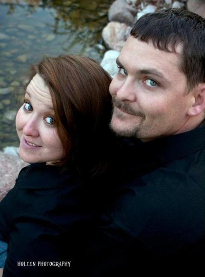 Stephanie Cowan and Aaron Roach