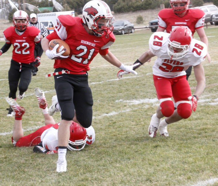 Bobcats dominate Flyers, 64-8