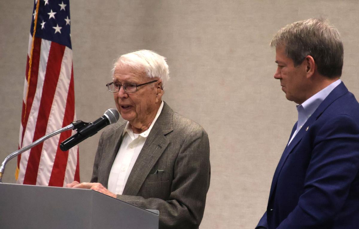 Pillen honors WWII veteran during Scottsbluff town hall; Transgender ...