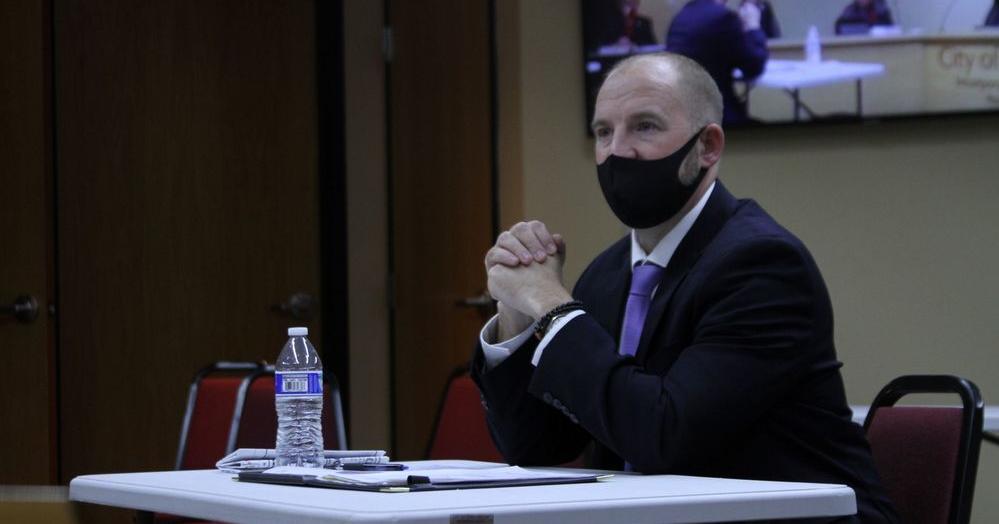 Council interviews Dustin Rief for city manager post