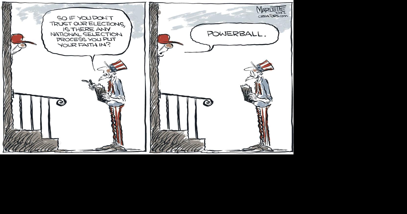 Cartoon: Andy Marlette, Nov. 8