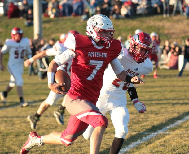 Potter-Dix hits the century mark in playoff win