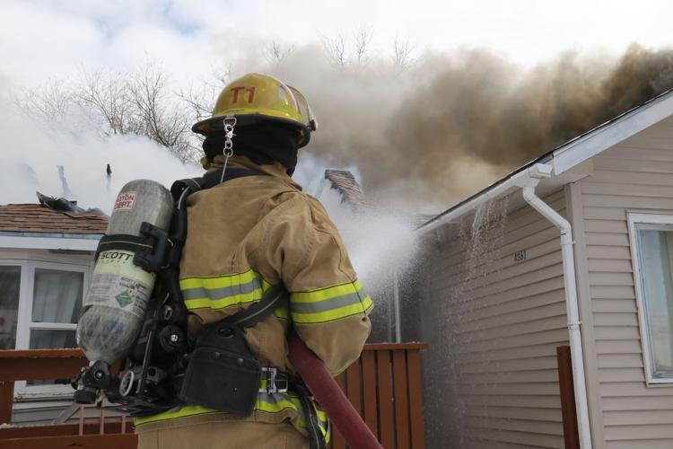 Fire engulfs rural Torrington home