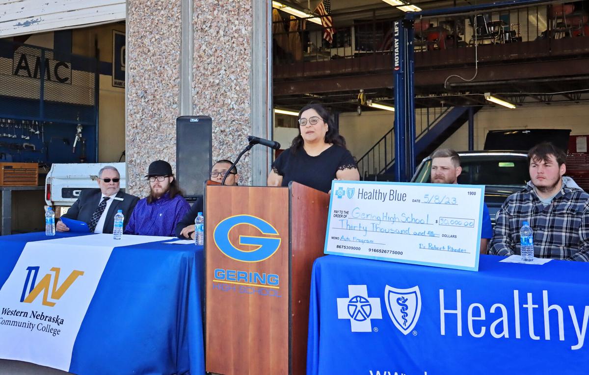 GHS celebrates donation, dual credit graduate in auto tech program