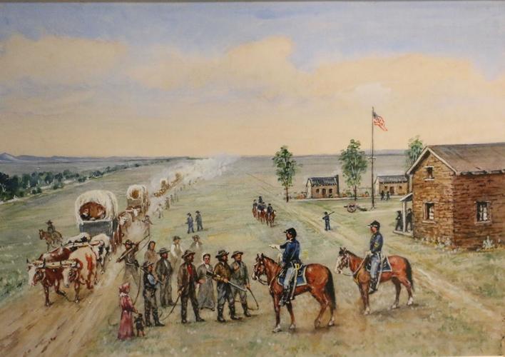 New Mexico man helps organize William Henry Jackson art pieces at Monument