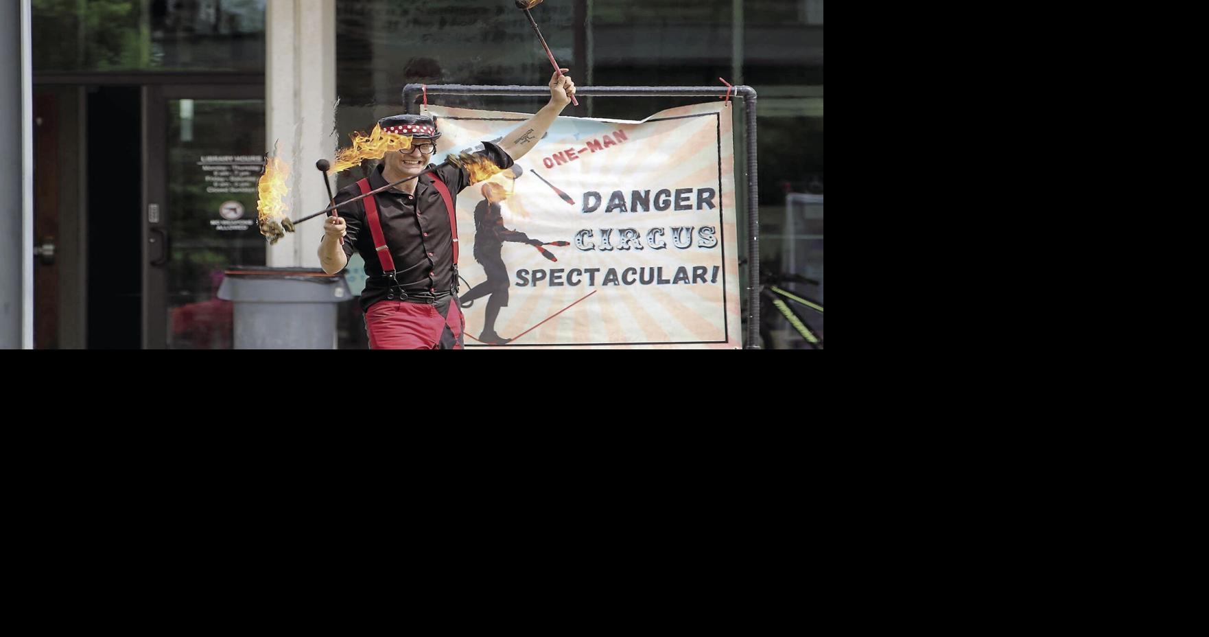 PHOTOS: Peter’s One-Man Danger Circus Spectacular Show at Lied ...