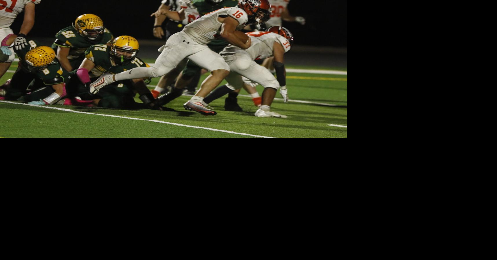 Mitchell football saves season with Kearney Catholic upset