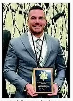 Scotts Bluff Sheriff's deputy wins 'Officer of the Year' Award