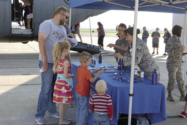Crowds gather to tour aircraft and more at annual Airport Appreciation Day