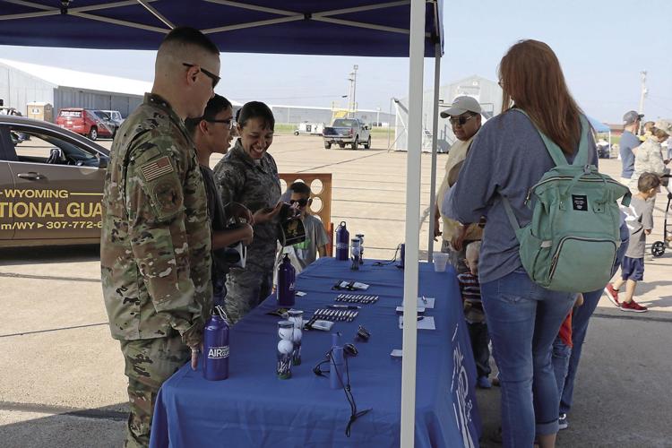 Crowds gather to tour aircraft and more at annual Airport Appreciation Day