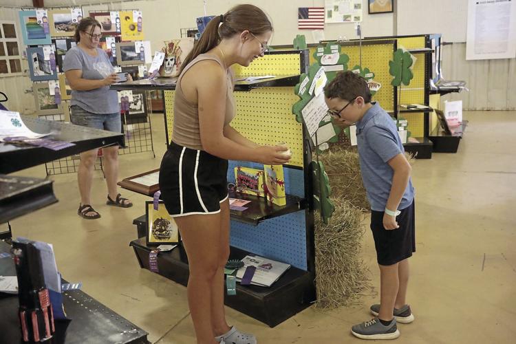 Static exhibits show 4-H, fair is about more than animals