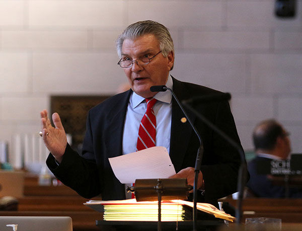 Sen. John Stinner says bill proposes to improve state budgeting