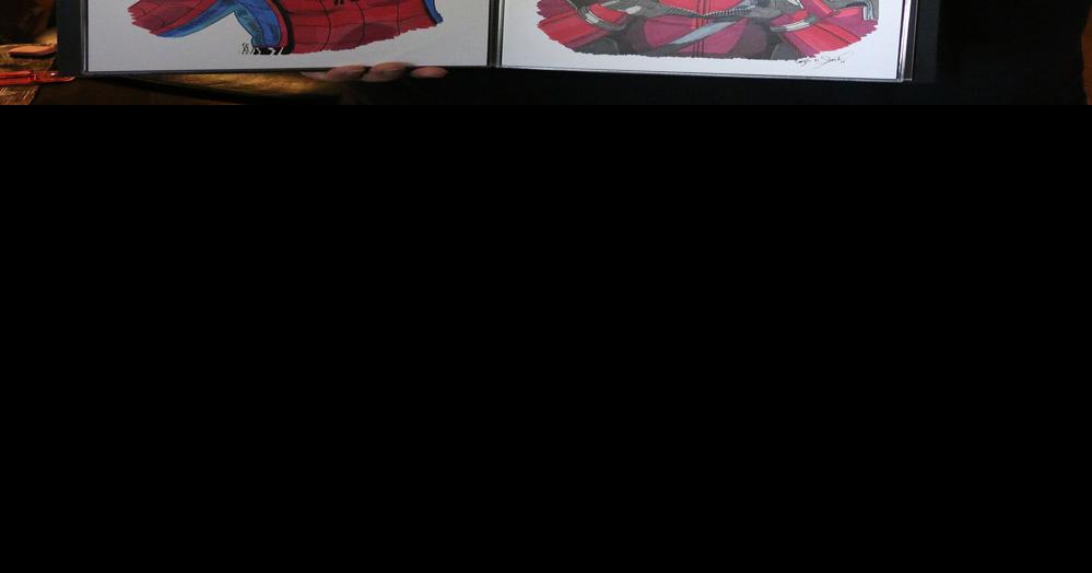 PHOTOS: From superheroes to wildlife, Gering artist draws it all