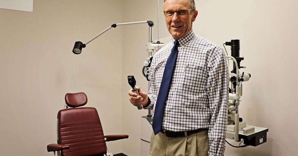Dr. Adams retiring after 40 years serving the area as an optometrist