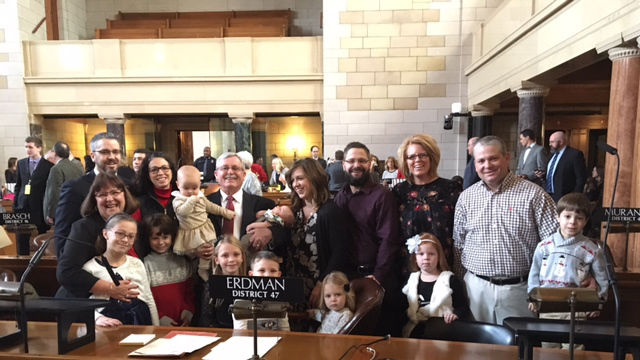 Like son, like father: Politics lead Erdmans to serving the public