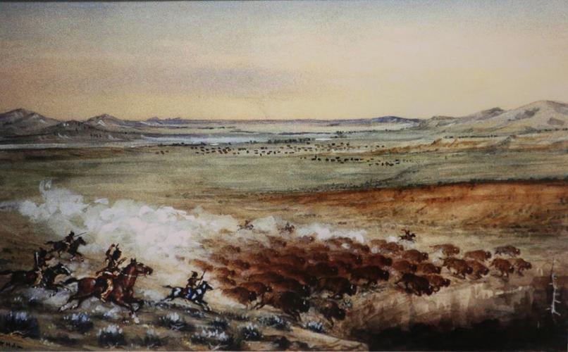 New Mexico man helps organize William Henry Jackson art pieces at Monument