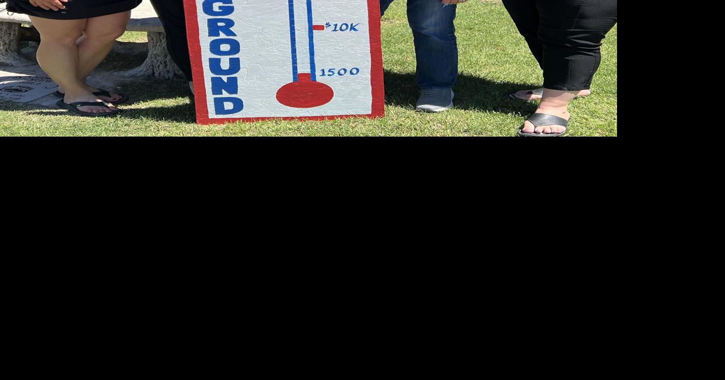 Help the match thermometer in the Hemingford mini park grow!