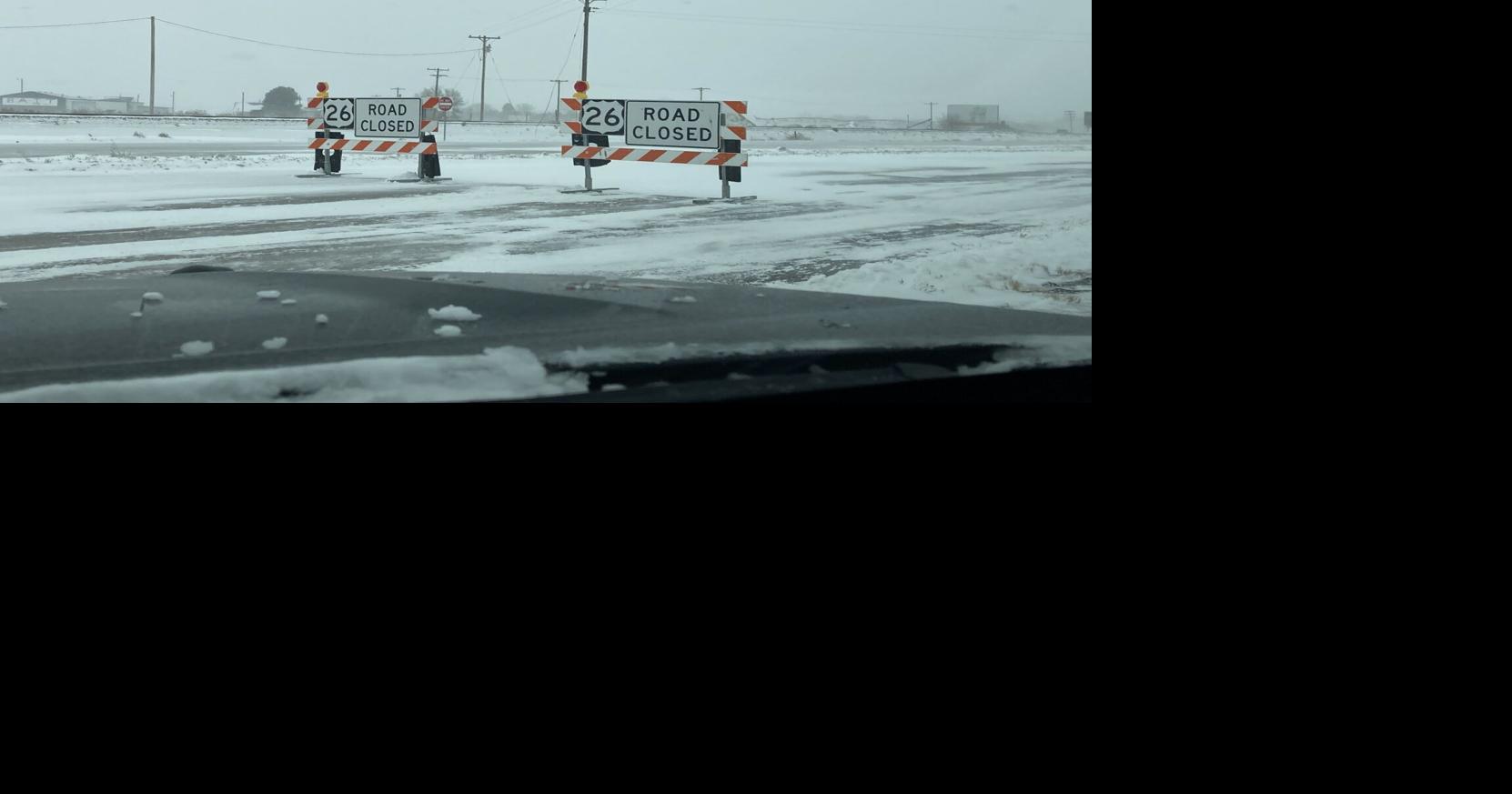 The big blizzard is here; it won’t be going anywhere until Thursday