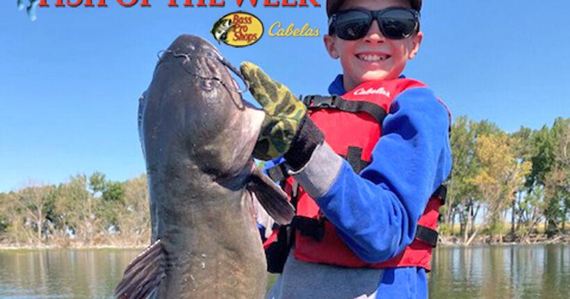 BIGGEST FISH CONTEST: Gavin Carrizales reels in 35.5-inch channel catfish