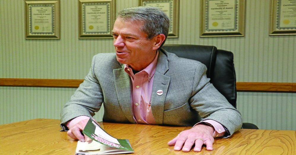 Gov. candidate Jim Pillen outlines four main pillars of campaign during ...