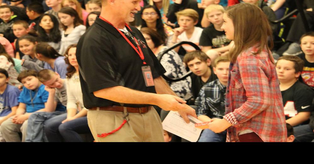 BMS students receive gifts for performance and improvement
