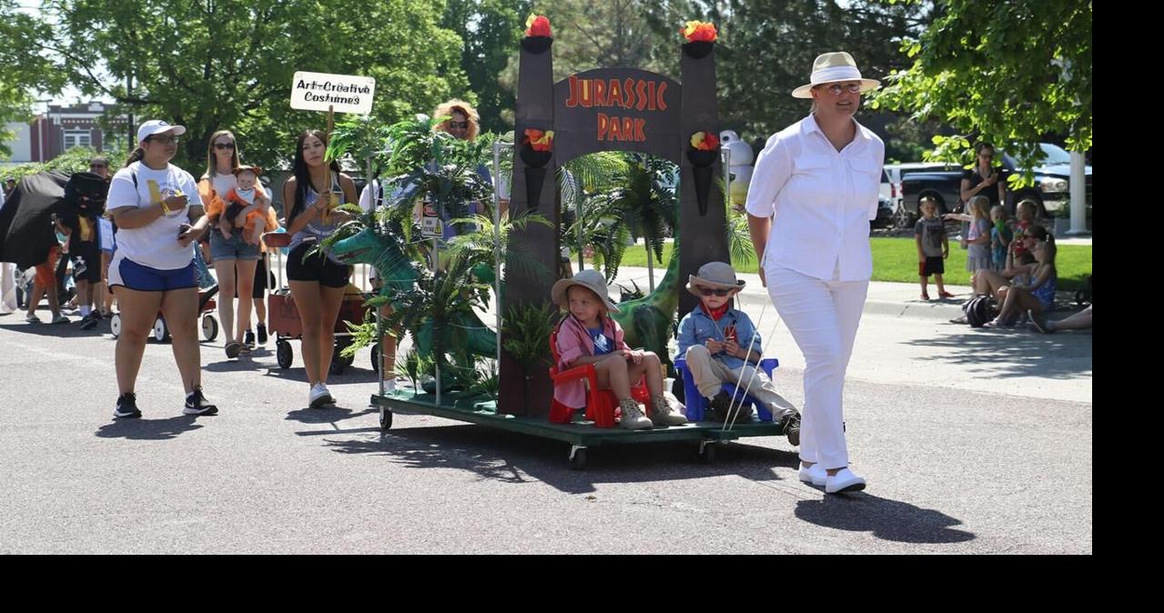Kiddie Parade showcases youth creativity with colorful costumes, floats