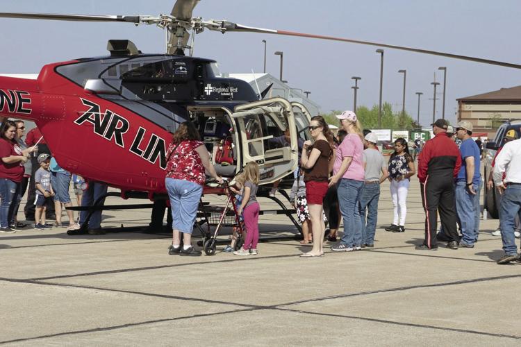 Crowds gather to tour aircraft and more at annual Airport Appreciation Day