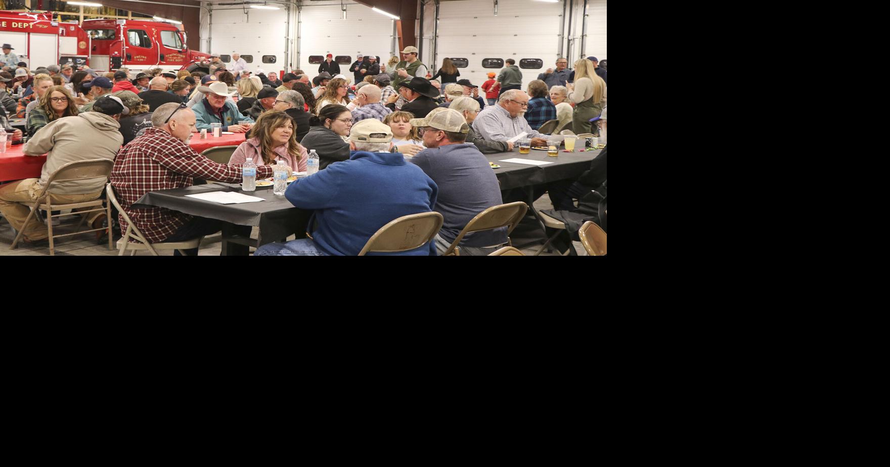 Great turnout for Appreciation Night at fire hall in Hemingford
