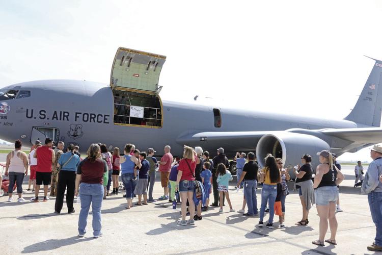 Crowds gather to tour aircraft and more at annual Airport Appreciation Day