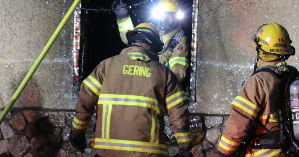 Fire damages Gering home, family displaced