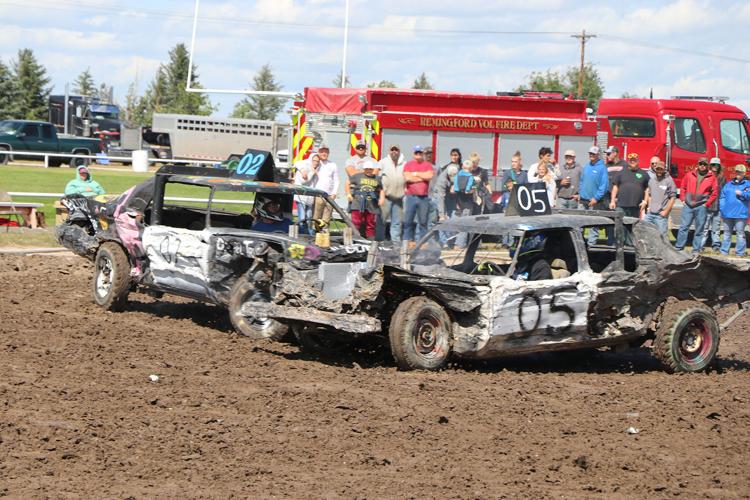 Demolition Derby closes out BBC Fair