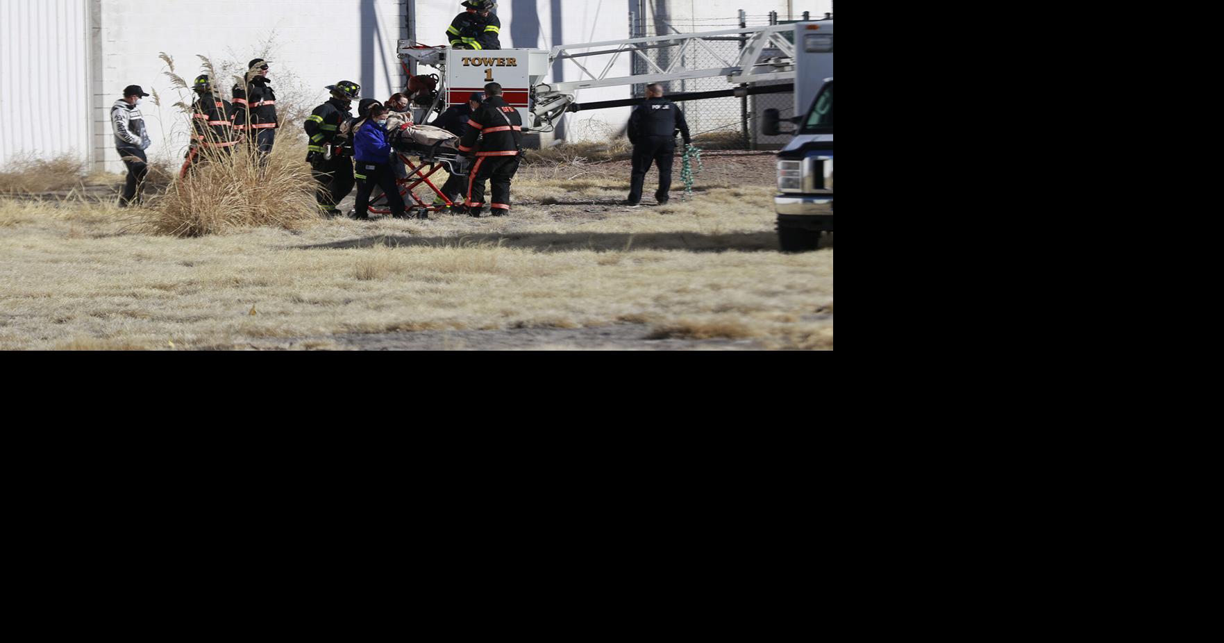 PHOTOS: Water Tower Rescue