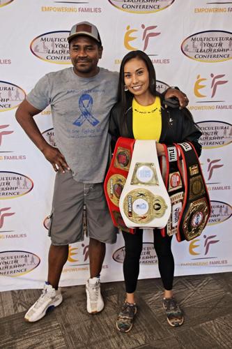 Native American boxer, activist encourages students, community