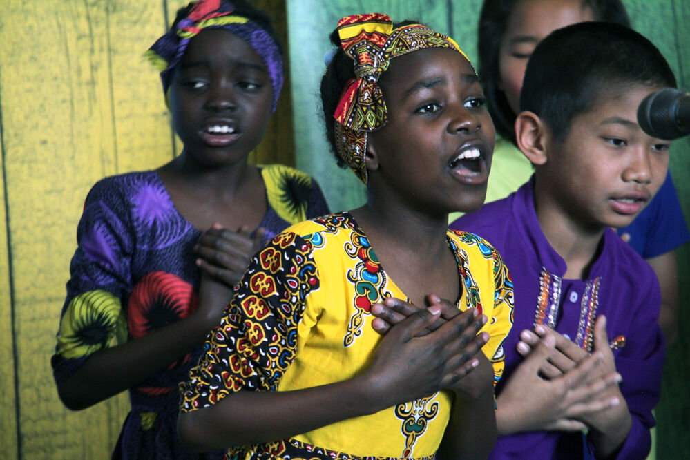 His Little Feet choir acts as a voice for the orphaned and vulnerable