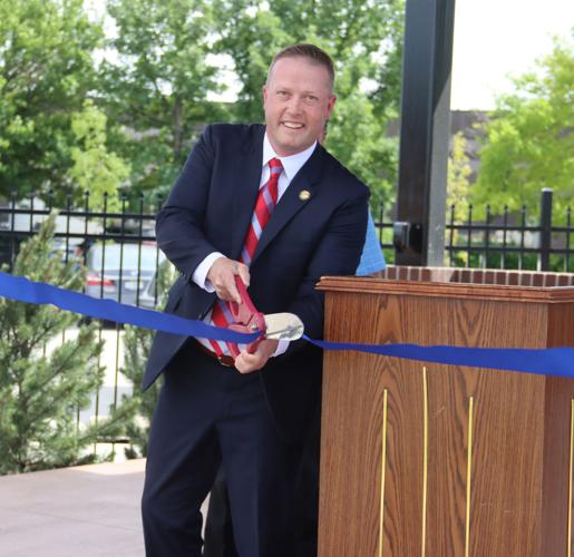 City of Gering officially opens civic plaza to the public