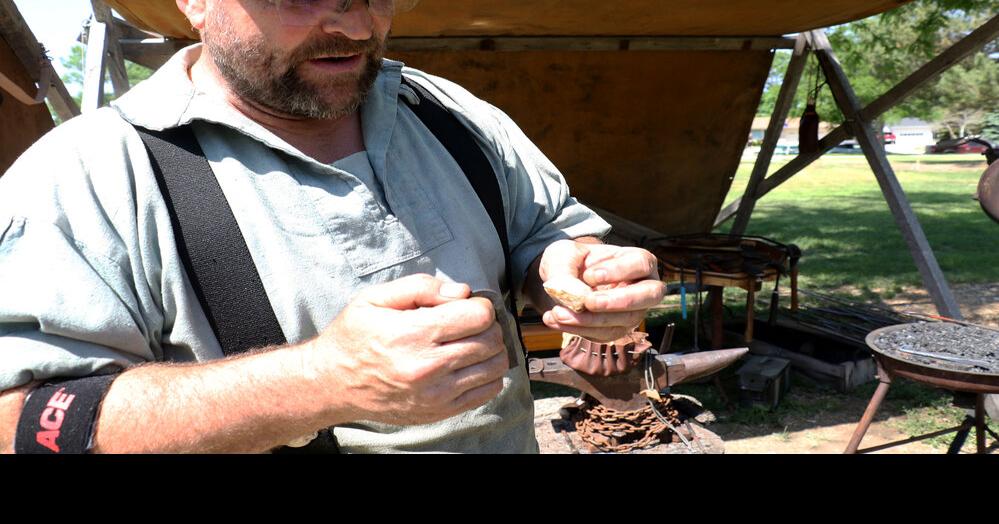 Blacksmith brings unique craft to Sidney Gold Rush Days